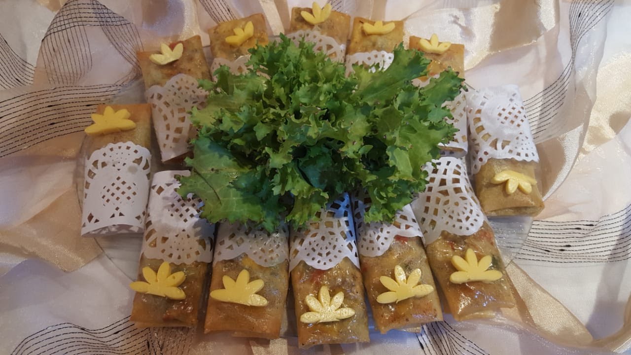 briwat djaj bel carry - بريوات الدجاج بالكاري وبدنجان 🍆مشوي رووعة في ...