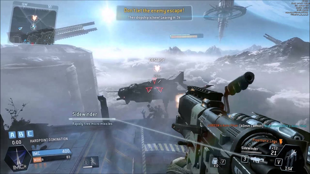Double Titanfall Kill + Dropship Explosion - YouTube