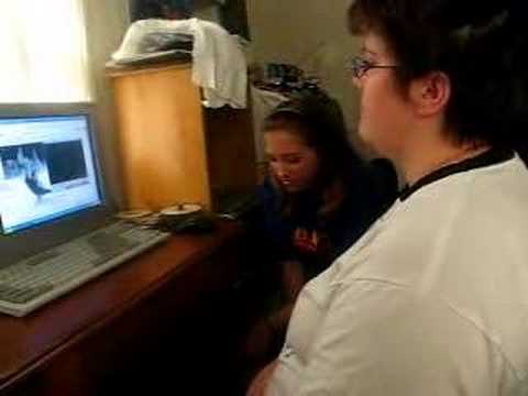 Scaredy Cat female Doofus!! - YouTube