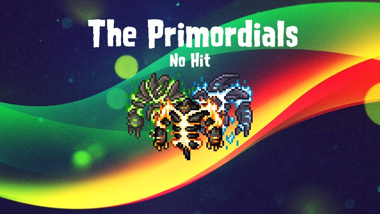 Terraria Thorium Mod Primordials/Ragnorok no hit - YouTube