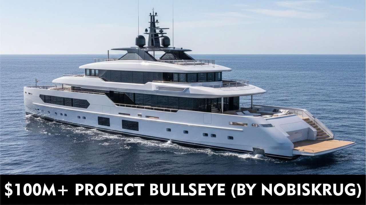 Inside the $100M+ Project Bullseye: The German Superyacht Redefining ...