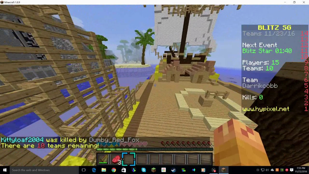 Hypixel Survival Games Ep1 - YouTube