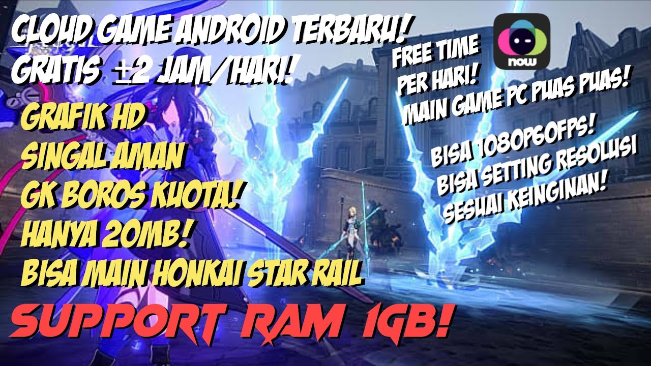 New Cloud Game For Android! Free Time Per Hari! No Login,No Antri ...