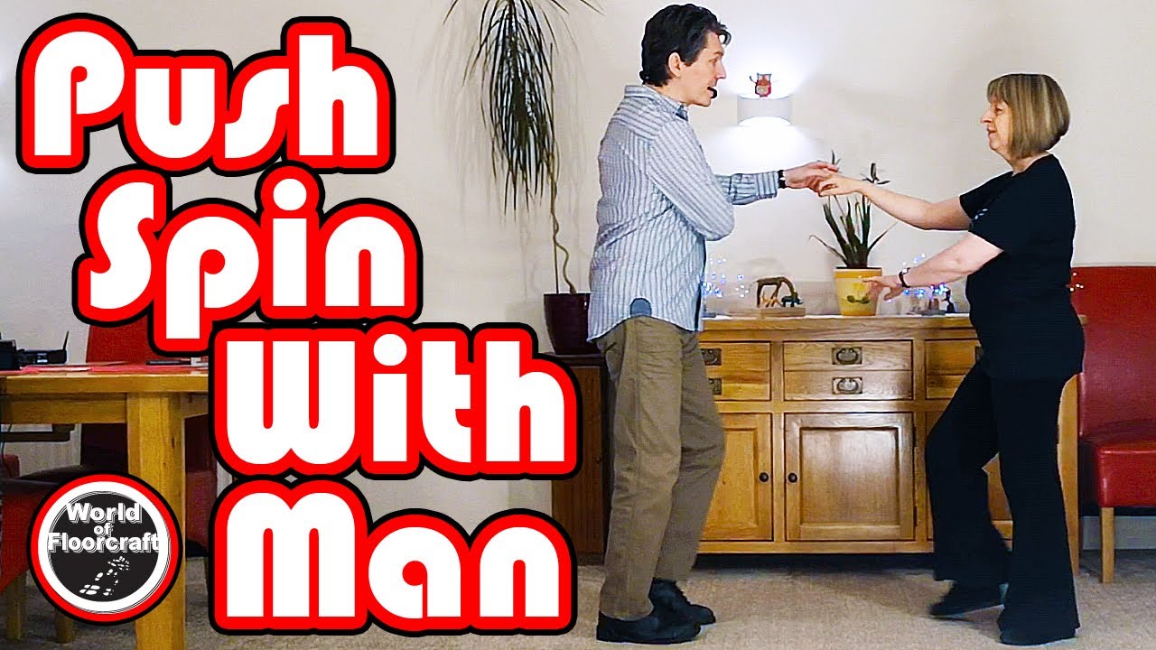 Intermediate Modern Jive - Push Spin With Man - YouTube