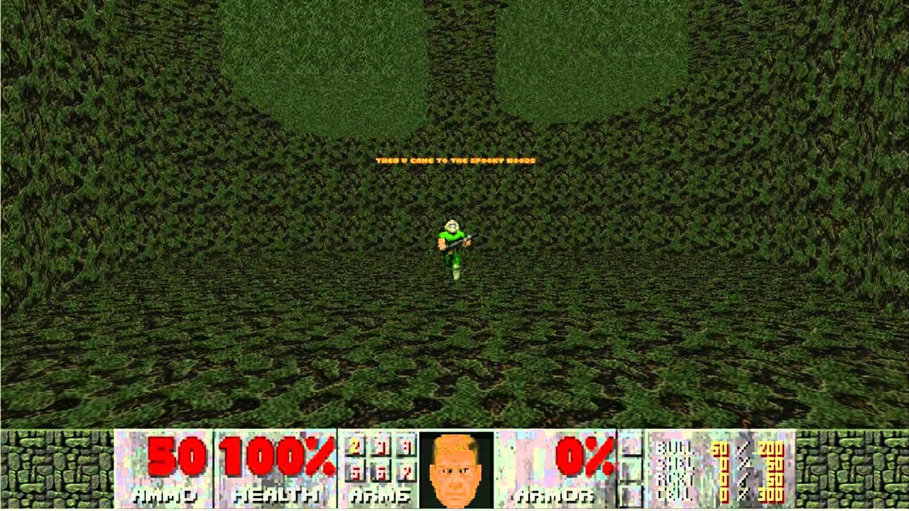 DOOM wads "Terry Traps" - SpookyWoods - YouTube