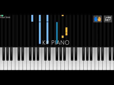 Kate Linn - Your Love (by Monoir) Piano cover/tutorial + sheets/midi