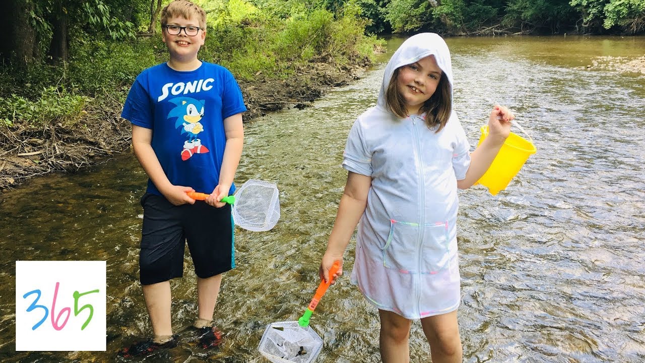 HUNTING FOR CRAYFISH AND CREEKING | KIDS LIFE 365 | 6.28.19 - YouTube