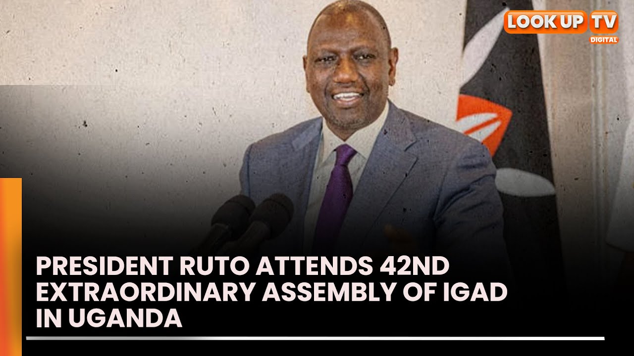 President William Ruto attends the 42nd Assembly of IGAD Uganda - YouTube