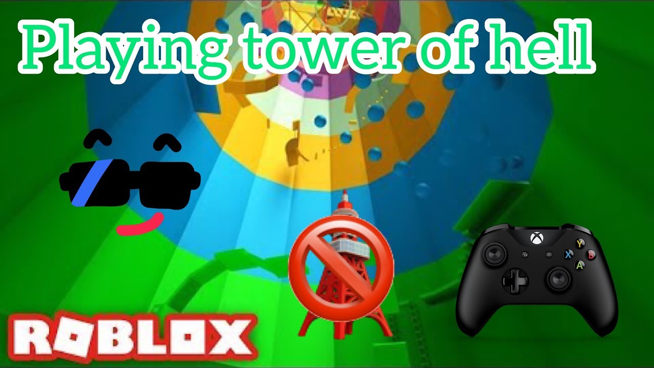 Playing TOWER OF HELL on ROBLOX - YouTube