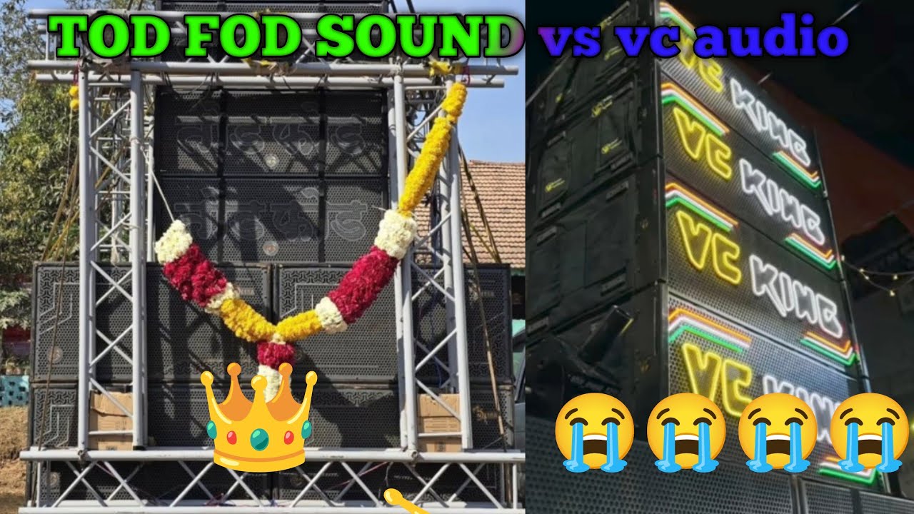 Tod fod sound RA cabinet vs vc audio full competition - YouTube