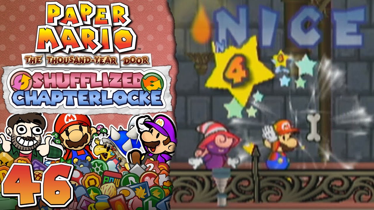 Paper Mario TTYD Shufflized Chapterlocke [46] "Tricky Damage" - YouTube