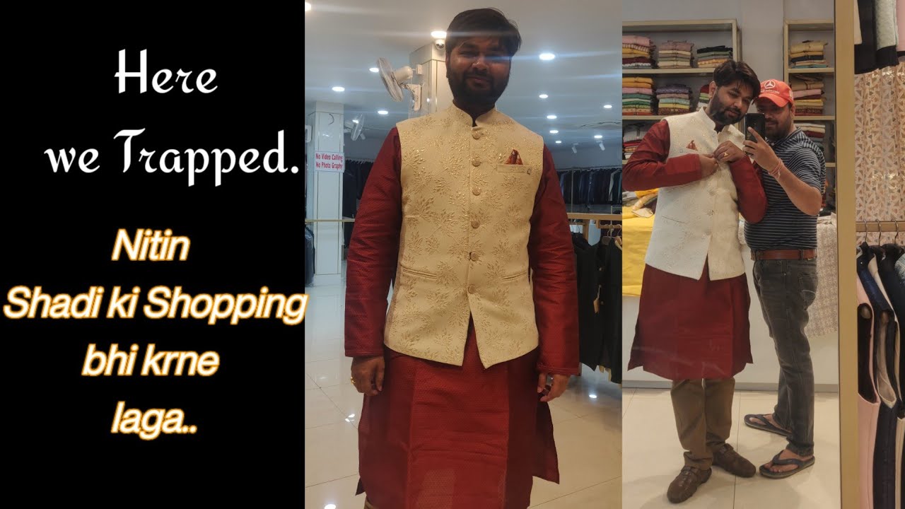 Shadi k leye Nitin ki Shadi ki Shopping... shuru ... - YouTube