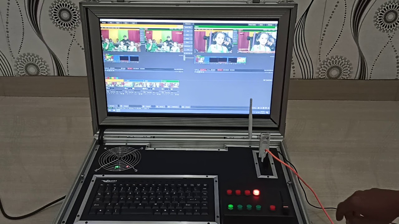 Midi Controller Vmix Dan Tally Light Vmix 4Ch.Bok Mini Ukuran 14Cmx9Cm ...