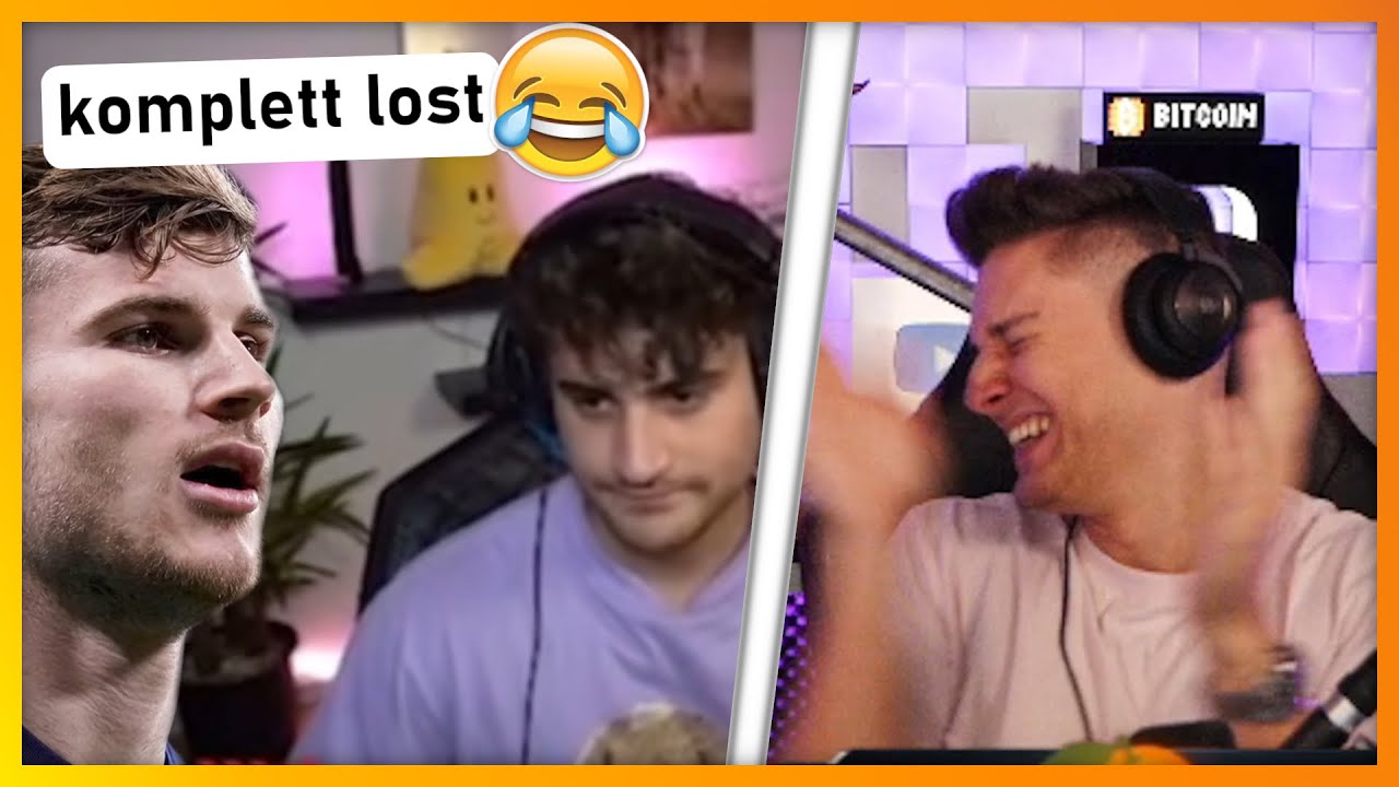 TIMO WERNER KOMPLETT LOST IN FORTNITE 😂 | ORANGEMORANGE reagiert auf ...