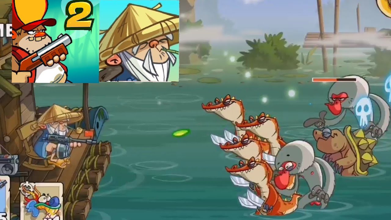 Swamp attack 2 / Episode 2, levels 23 to 31, All levels with) (Wei ...