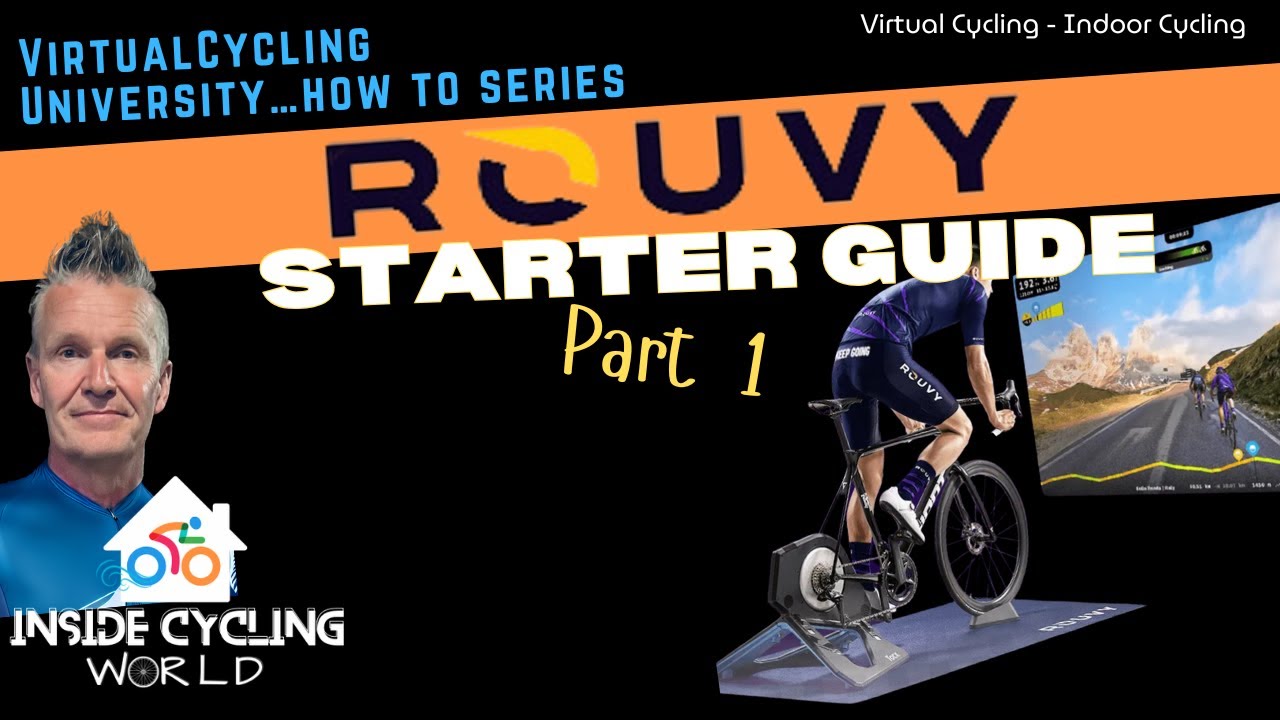 Rouvy Cycling App STARTER GUIDE : Part 1 - How to Rouvy! @ROUVY #rouvy ...
