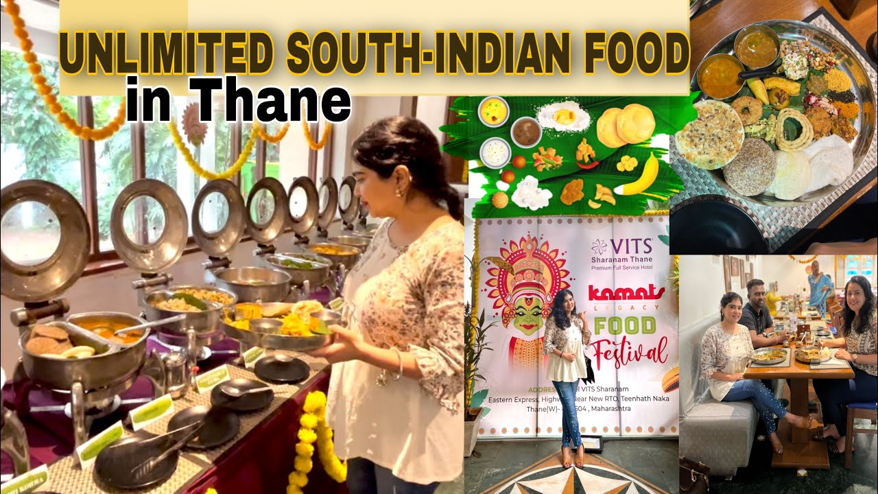 Unlimited South-Indian Food in Thane - Vits Sharanam Hotel - YouTube