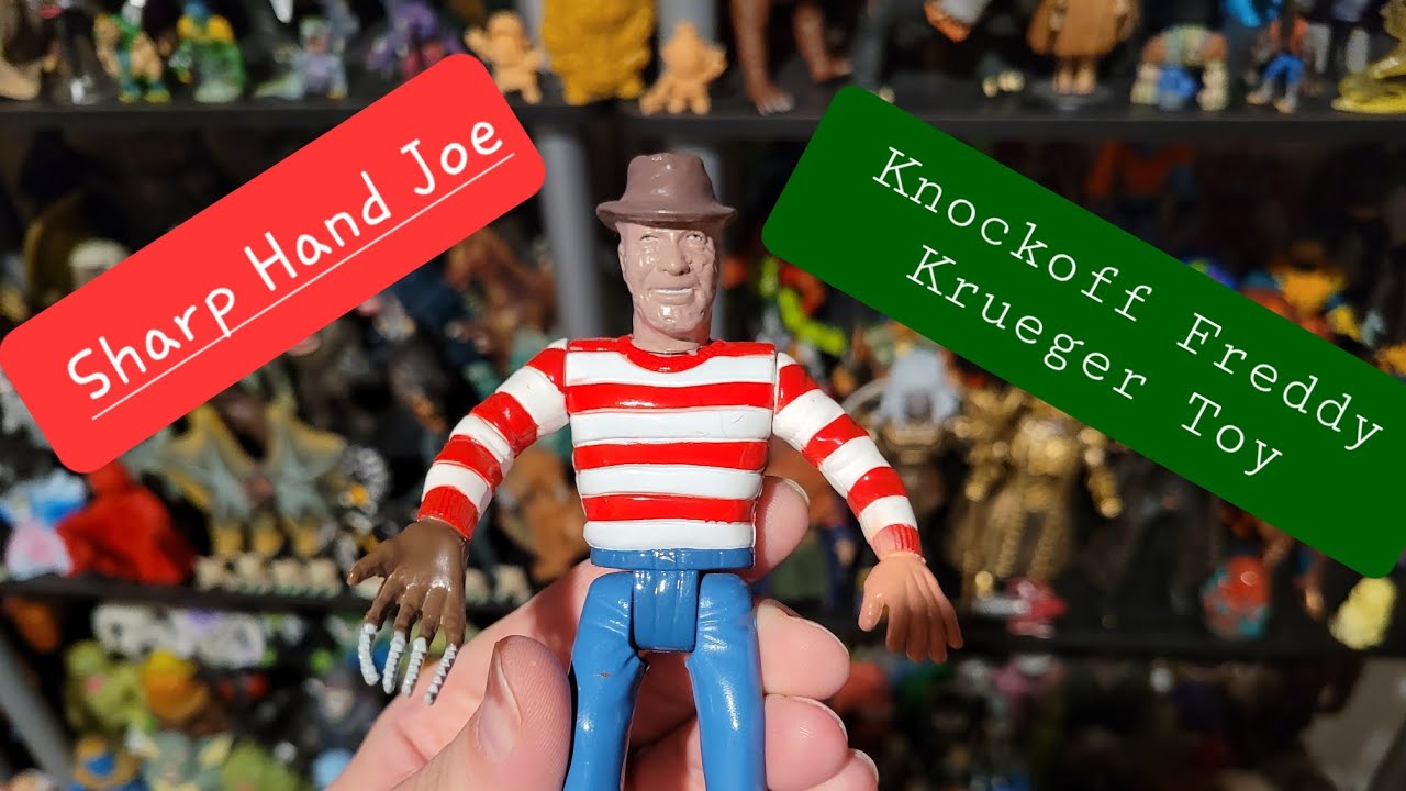 Sharp Hand Joe Freddy Krueger Knockoff Action Figure Review Bootleg ...