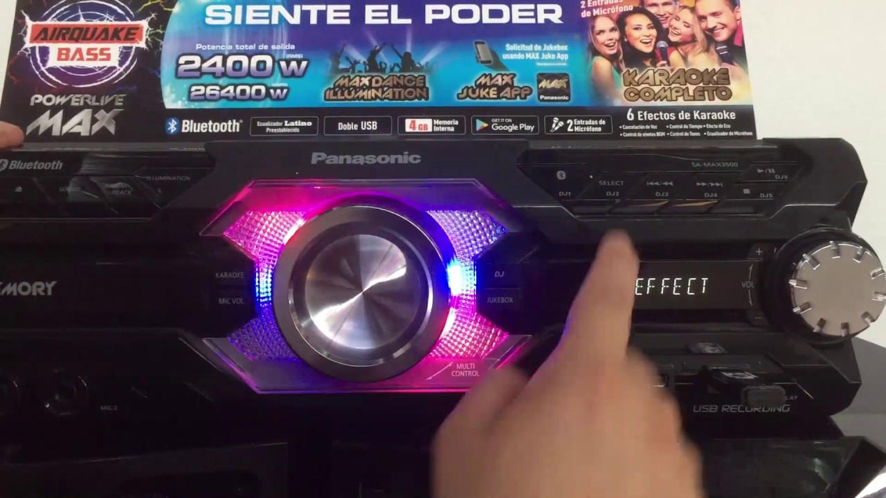 Panasonic MAX 3500 - YouTube