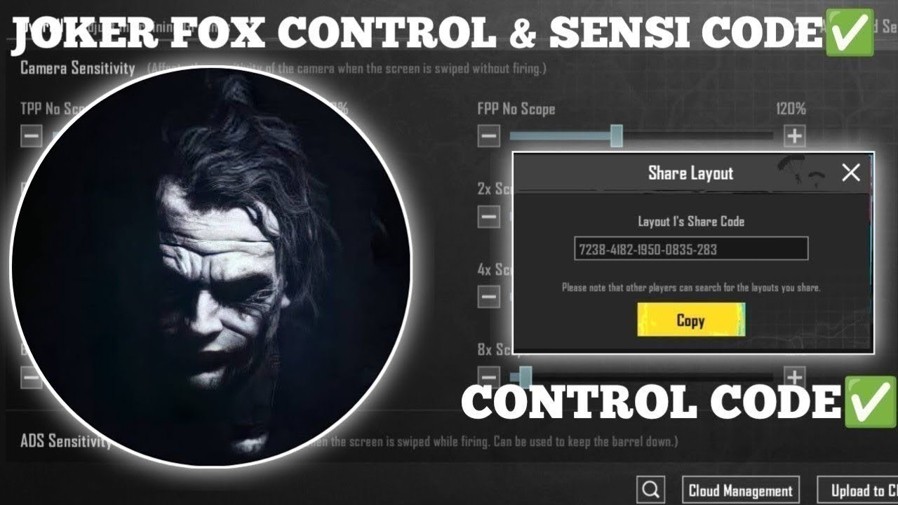 (2024) JOKER FOX SENSITIVITY CODE 3.4/ JOKER FOX CONTROL CODE 3.4/ #jokerfox CONTROL ZONE - YouTube