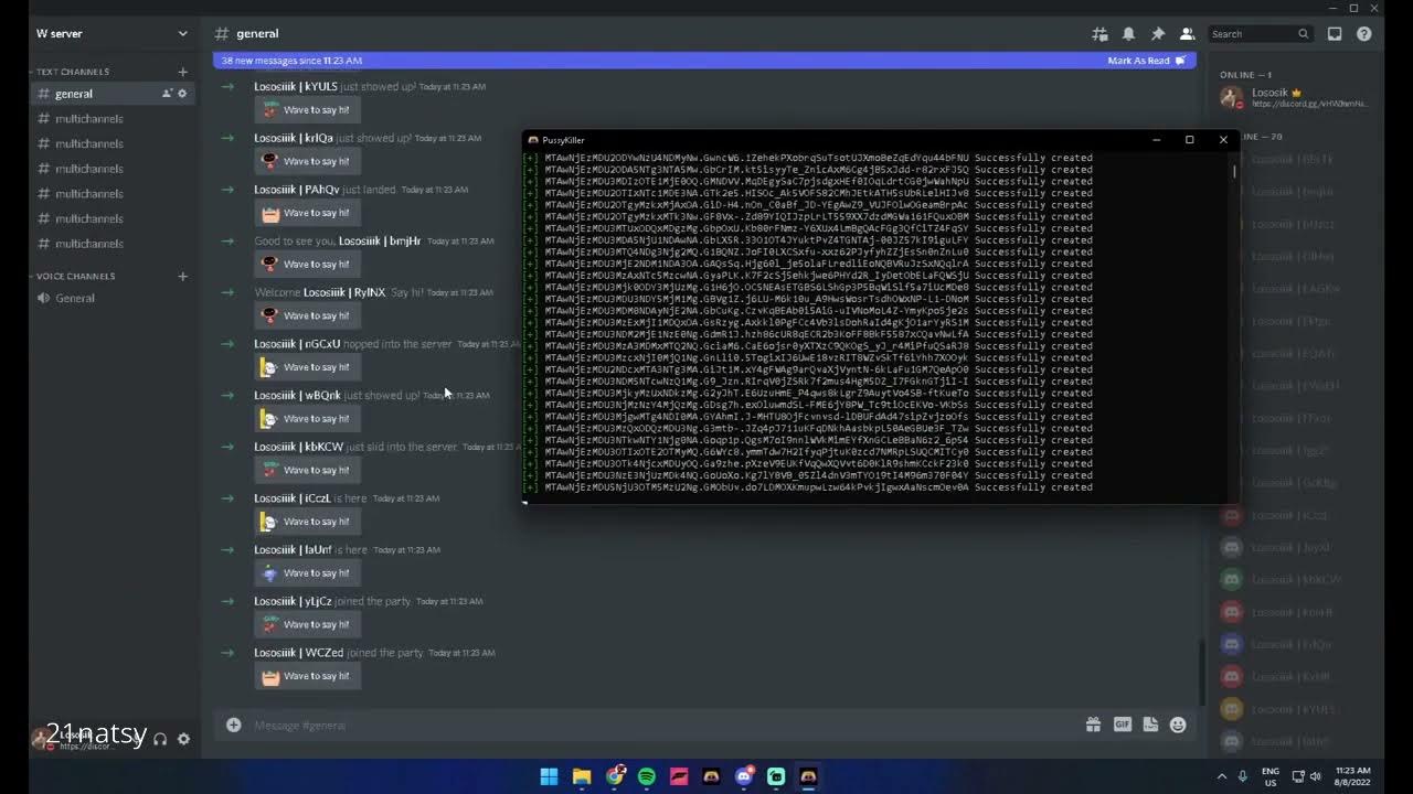 Discord [ Raiding/Spamming ] (DISCORD BEST TOOL) 2023 - YouTube