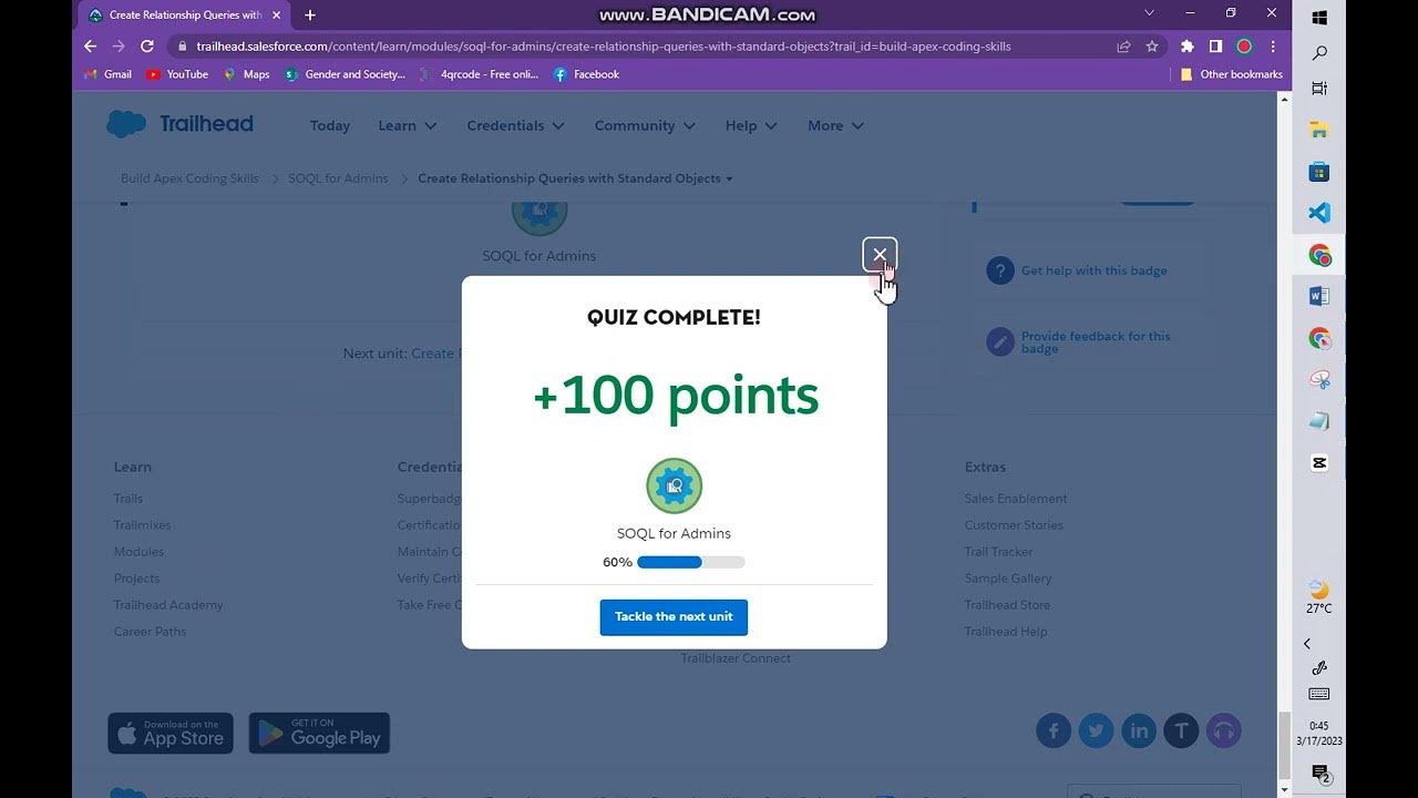 Soql For Admins Create Relationship Queries With Standard Objects Quiz Youtube