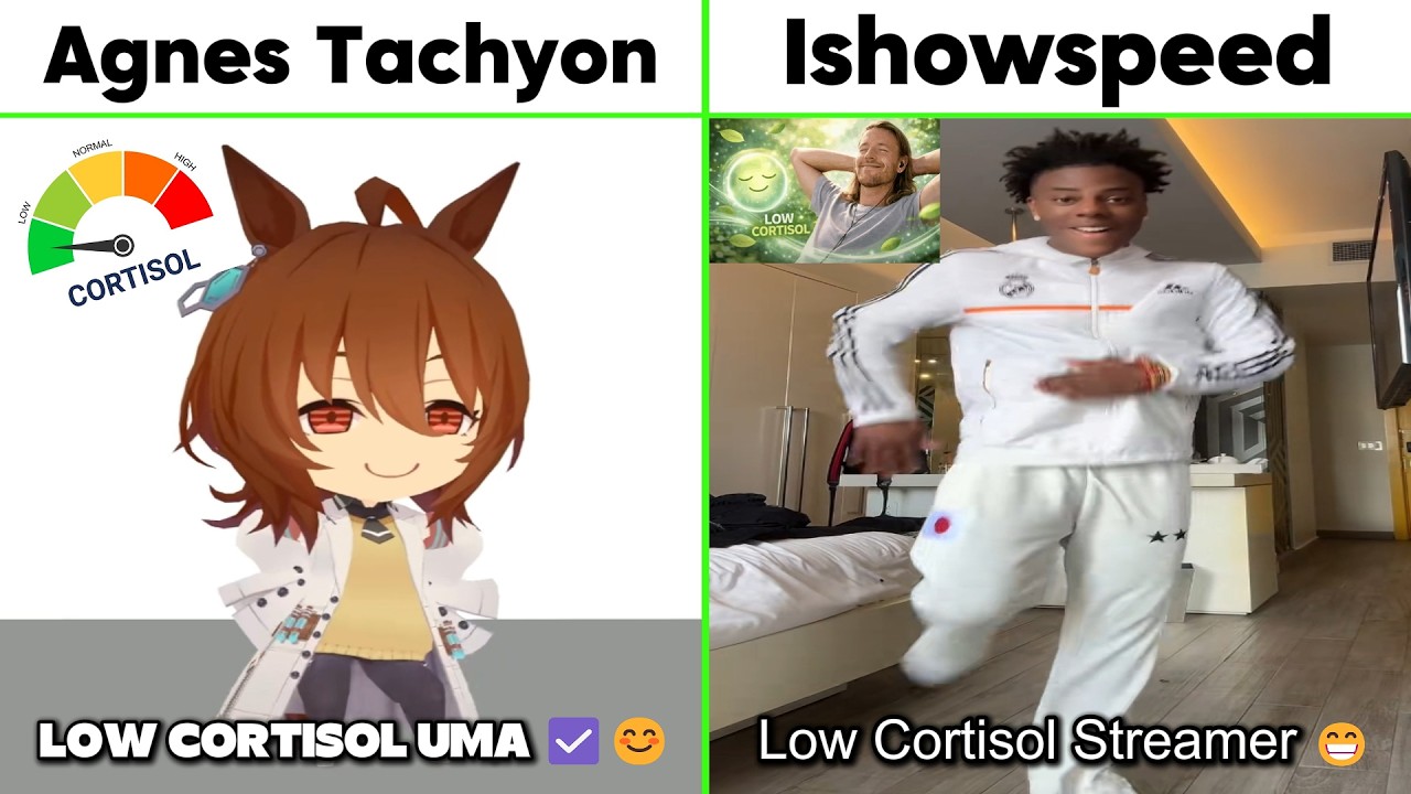 Agnes Tachyon Low Cortisol Dance Meme Vs Ishowspeed Youtube 6133