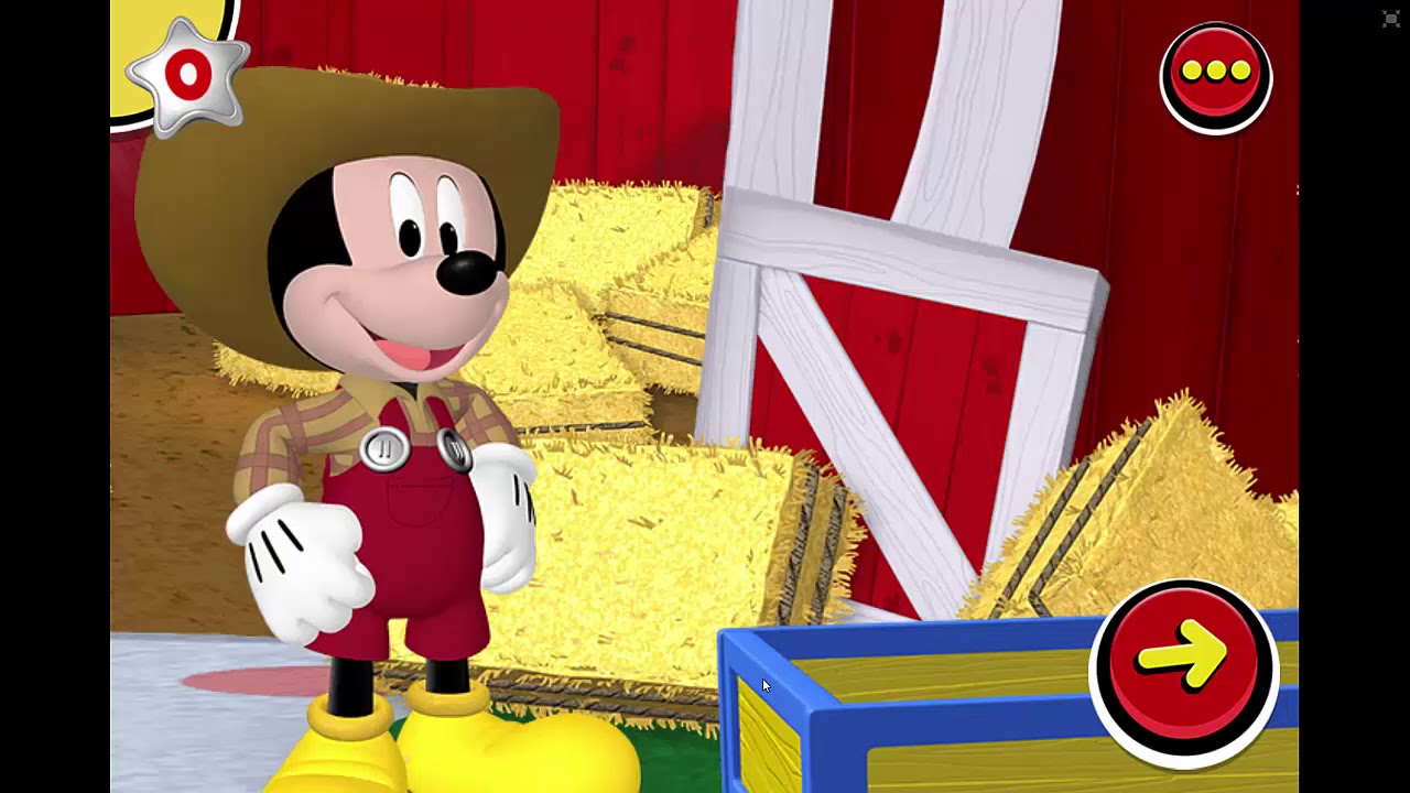 Mickey Mouse and Minnie Mouse working in the farm, Very Clever story ...