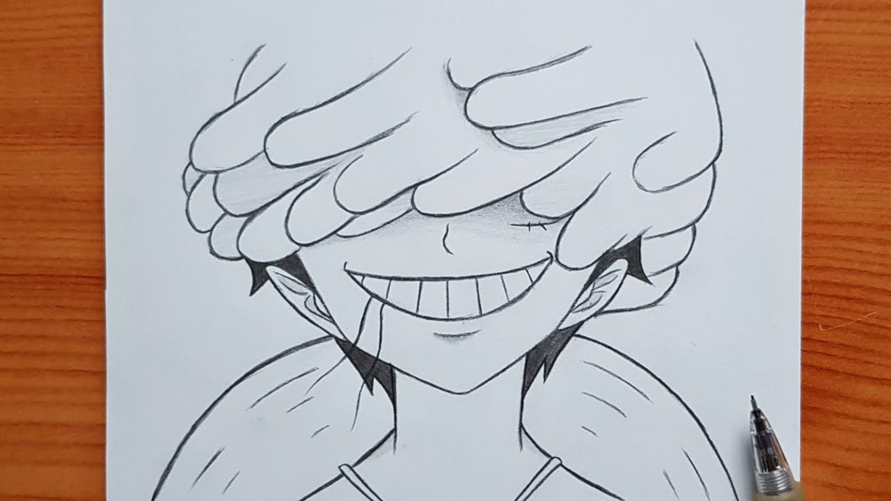 How to draw Luffy Joy Boy | One Piece |step by step easy - YouTube