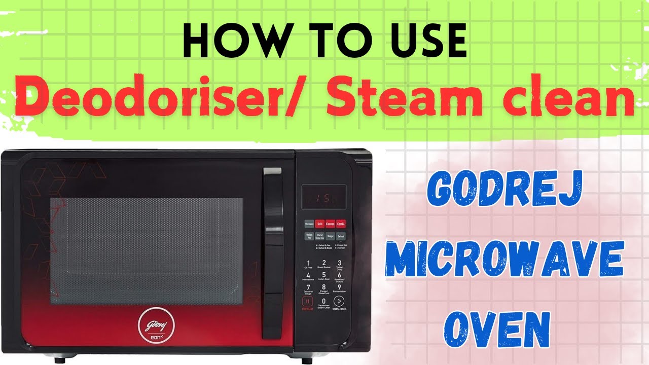 Deodoriser/ Steam Clean in microwave oven | How to clean microwave oven ...