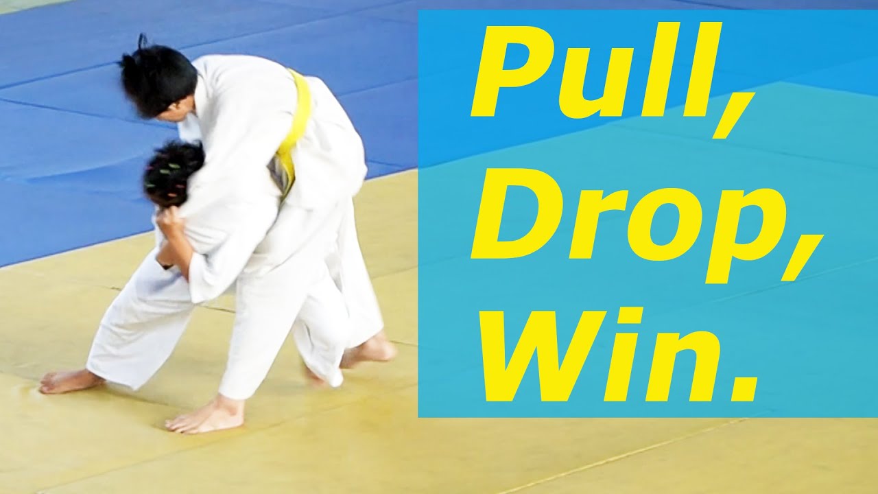 Victory through Pull and Drop: The Winning Technique - Kouchi Gari Judo ...