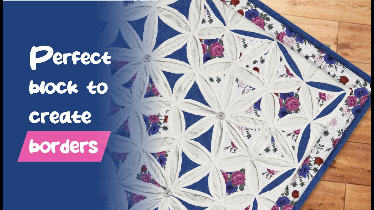 Cathedral Window Quilt: Luminosa Block - FREE tutorial and PDF to ...