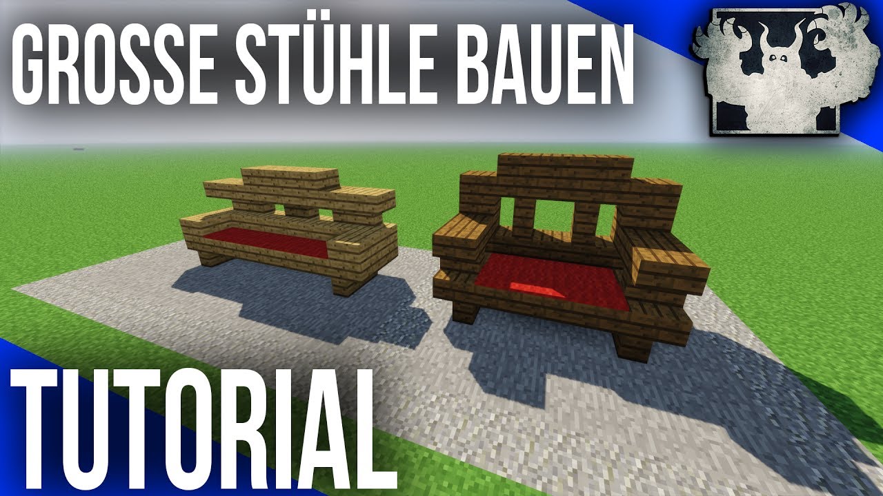 Große Stühle in Minecraft bauen | Tutorial - YouTube