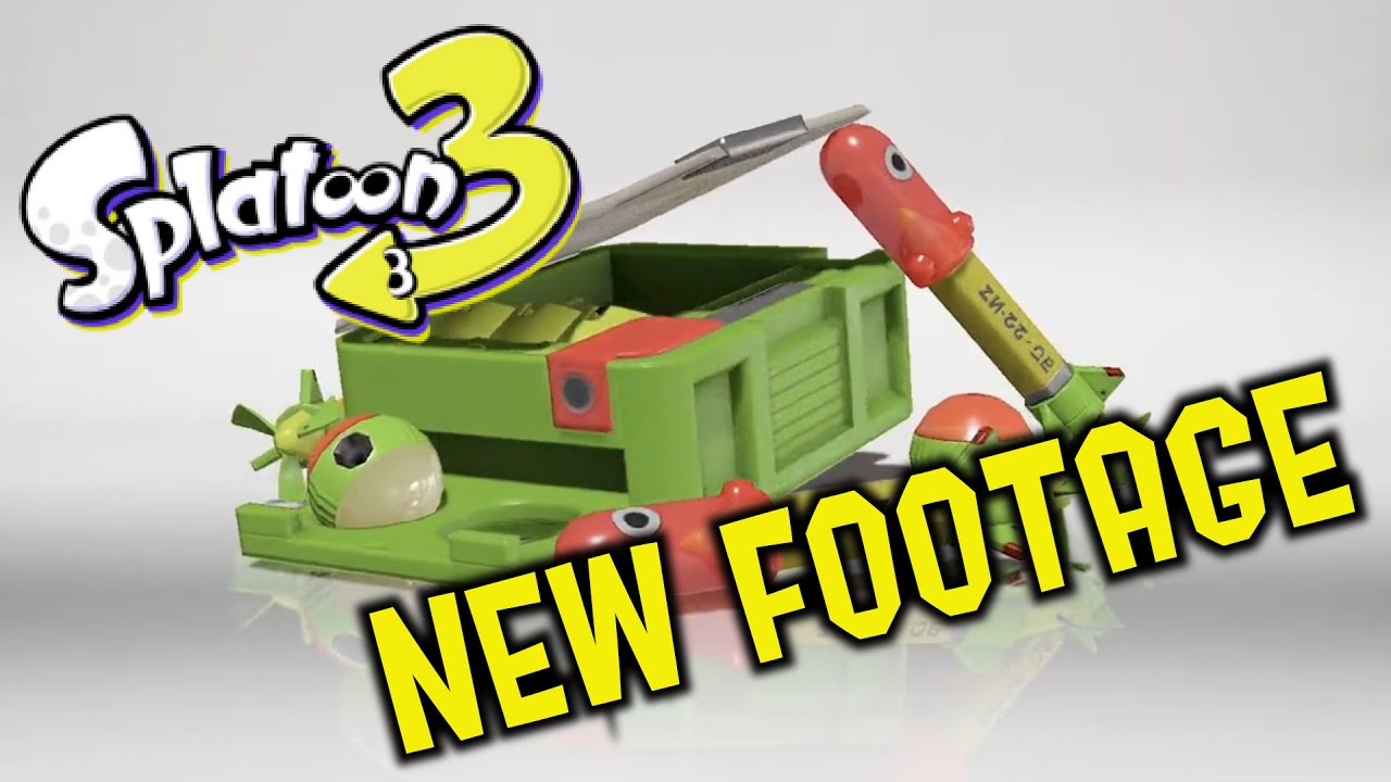 NEW Triple Inkstrike Footage! - Splatoon 3 - YouTube