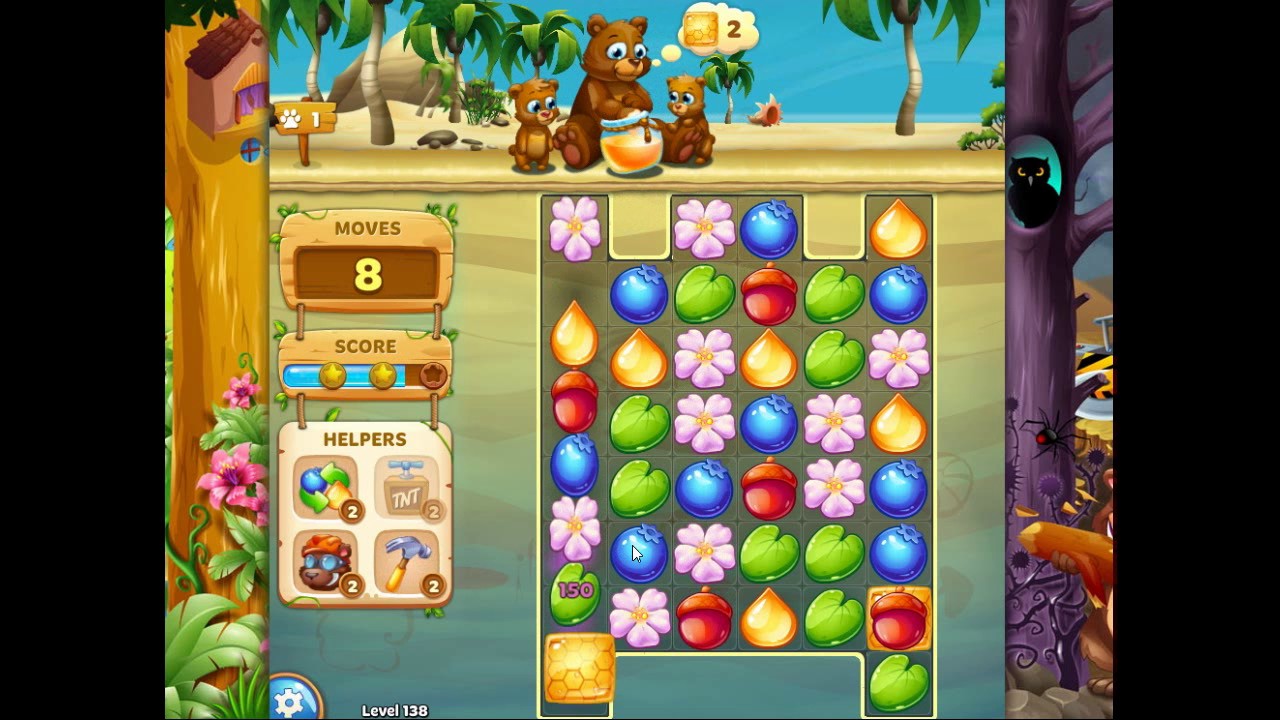 Forest Rescue 2 level 138 NO BOOSTERS - YouTube