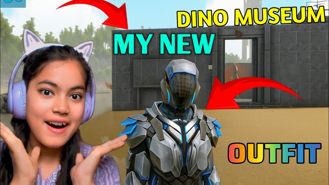Building a Dinosaur Skeleton Museum in ARK! - YouTube