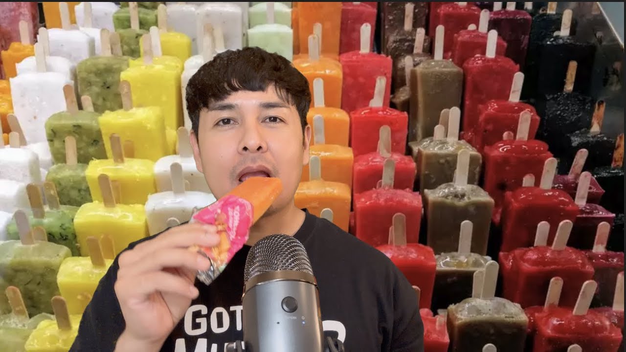 Mexican Popsicle ASMR - YouTube
