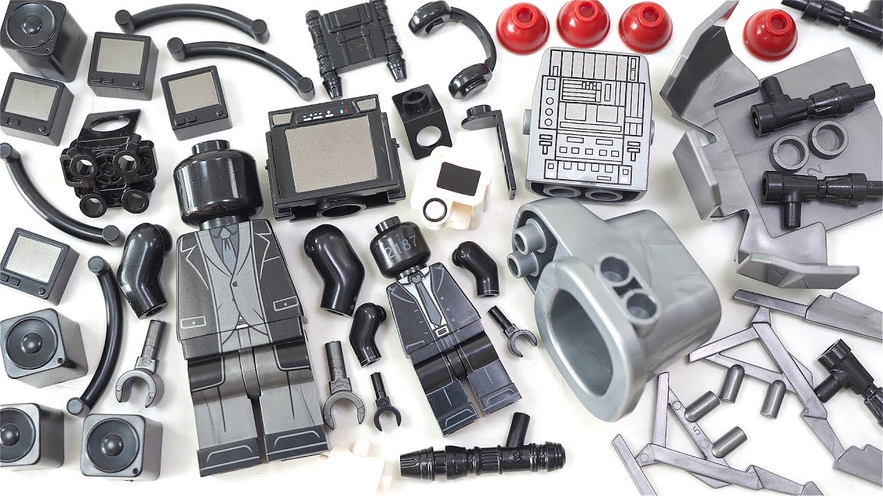 LEGO Skibidi Toilet | Large TV Man | Cameraman Plunger Mech | Cameraman ...