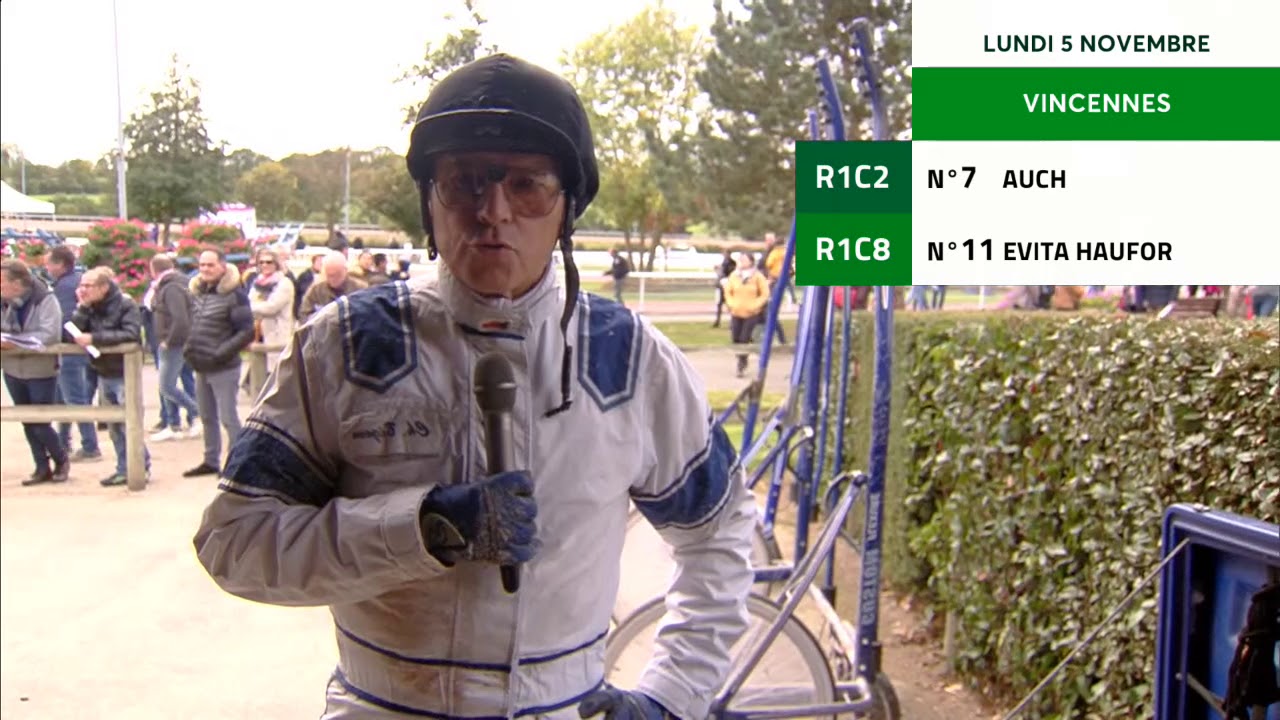 Vincennes : Christian Bigeon est le pro du jour - YouTube