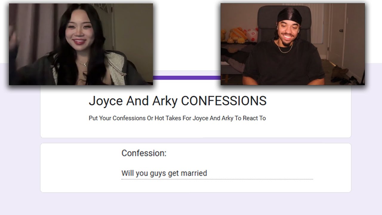 Arky And Joyce Answer Viewers CONFESSIONS - YouTube