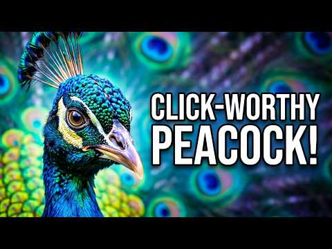 Is This the Most Colorful Peacock in the World?