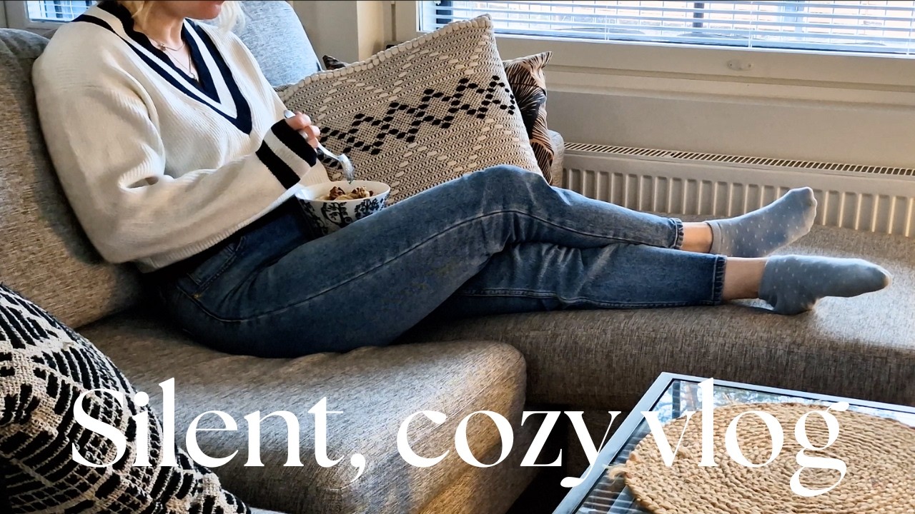 Slow living in Finland | Daily vlog (morning routine, GRWM, grocery ...