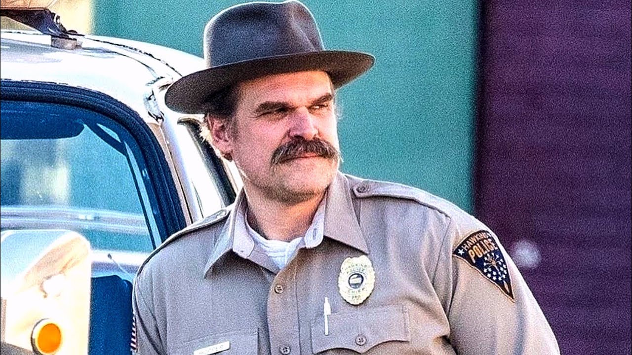 Stranger Things 5: BTS Stills Of David And Finn (HD), Hopper In Uniform ...