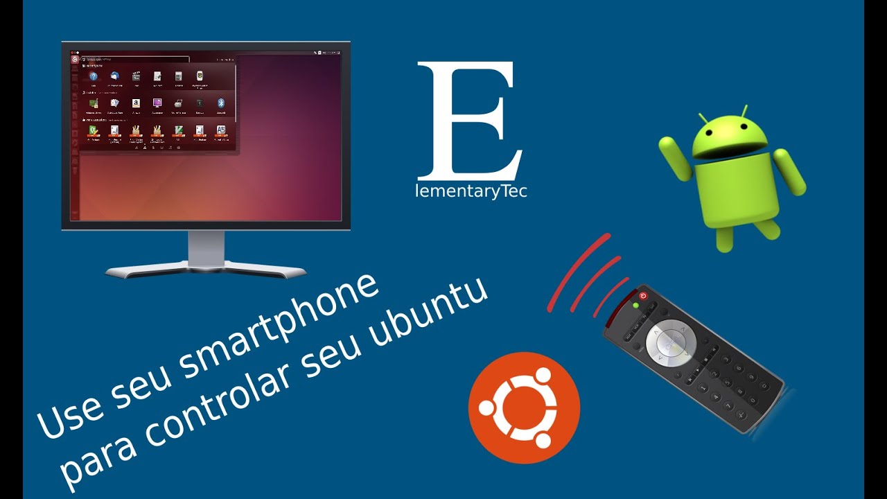 Como Controla Seu Ubuntu Utilizando Um Celular Android - YouTube