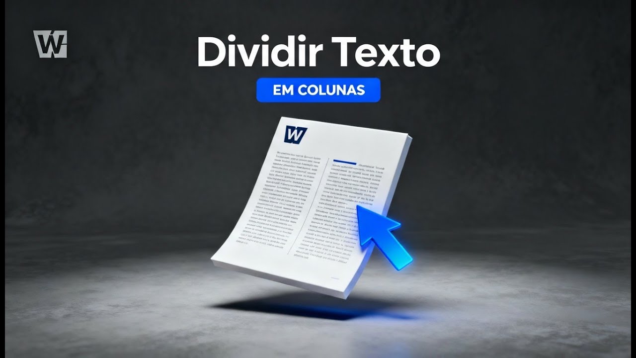 Texto em colunas no Word - YouTube