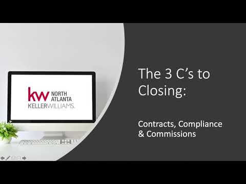 The 3 Cs: Contracts to Compliance to Commissions - YouTube
