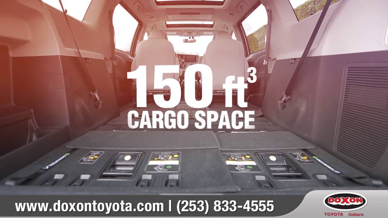 2017 Toyota Sienna Review | Doxon Toyota of Auburn - YouTube