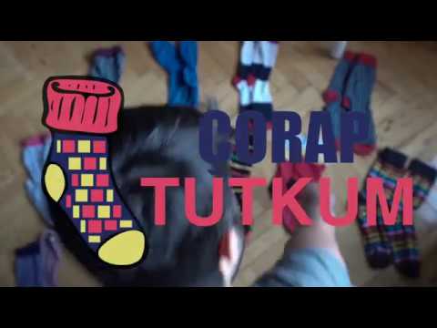 Giydiğinde dans ettiren çoraplar