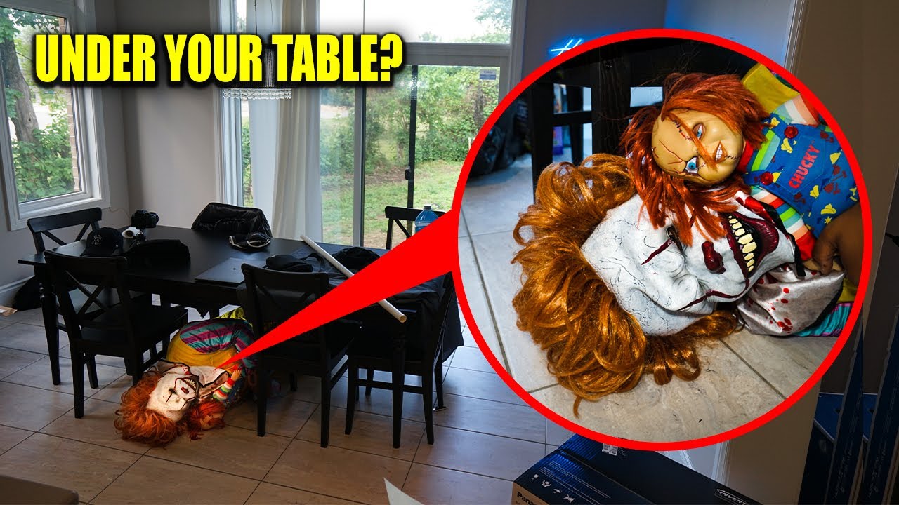ALWAYS LOOK UNDER YOUR TABLE BEFORE DINNER, PENNYWISE WAS THERE! (he ...