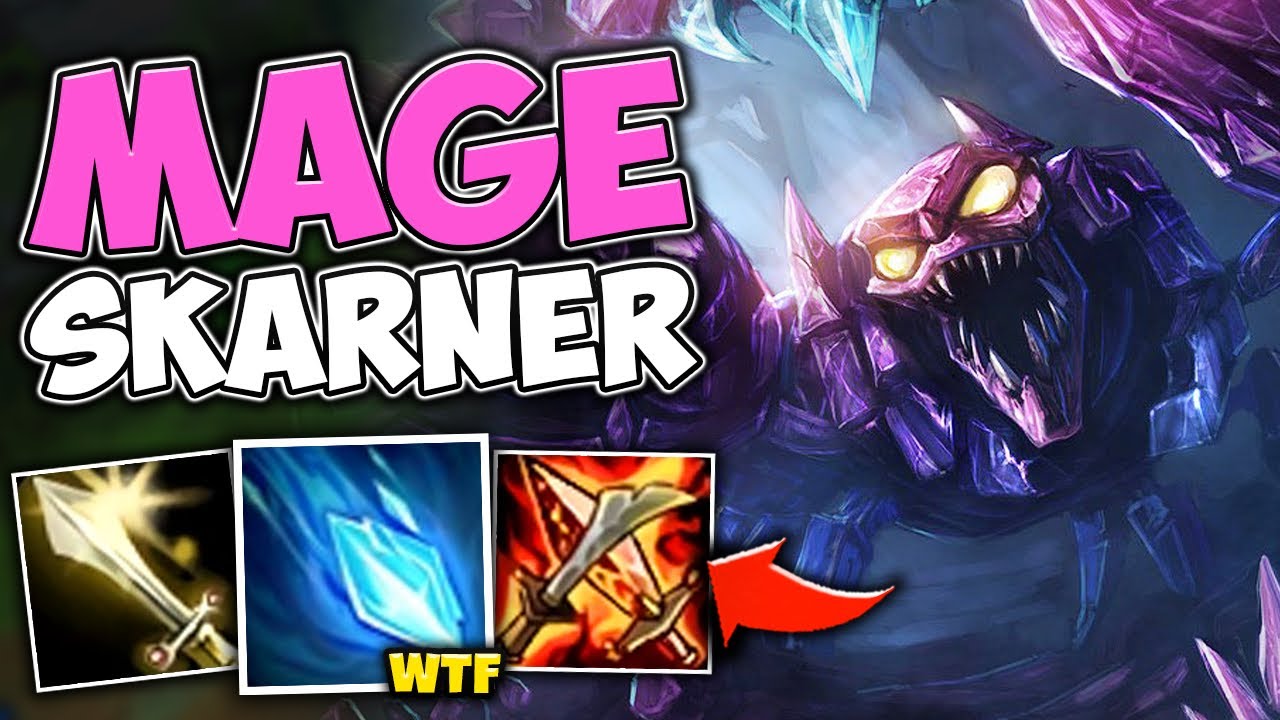 WTF?! FULL AP SKARNER HAS A DEADLY STING! DRAG ANYONE AND ONE SHOT THEM ...